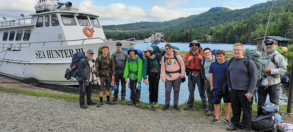 Boy Scout troop 9095 celebrates milestone